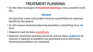 Orthodontic treatment planning | PPTX
