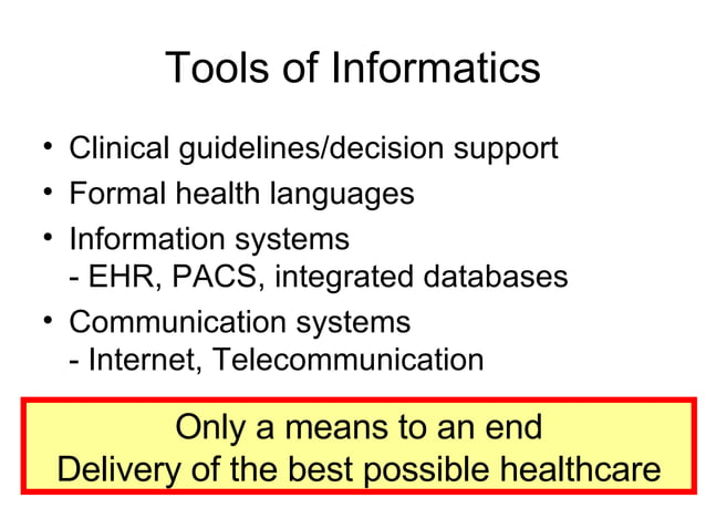 Orthopaedic Informatics Introduction | PPT