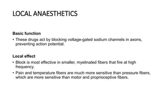 Orthopaedic analgesia and blocks | PPTX