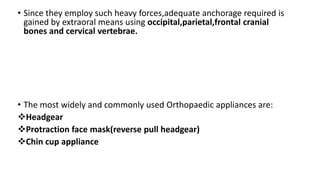 Orthopaedic appliance seminar | PPTX