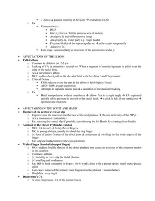 Orthopaedic conditions | PDF