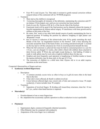 Orthopaedic conditions | PDF