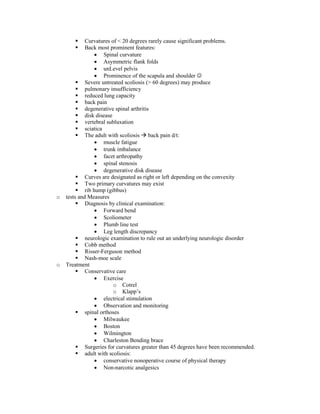 Orthopaedic conditions | PDF