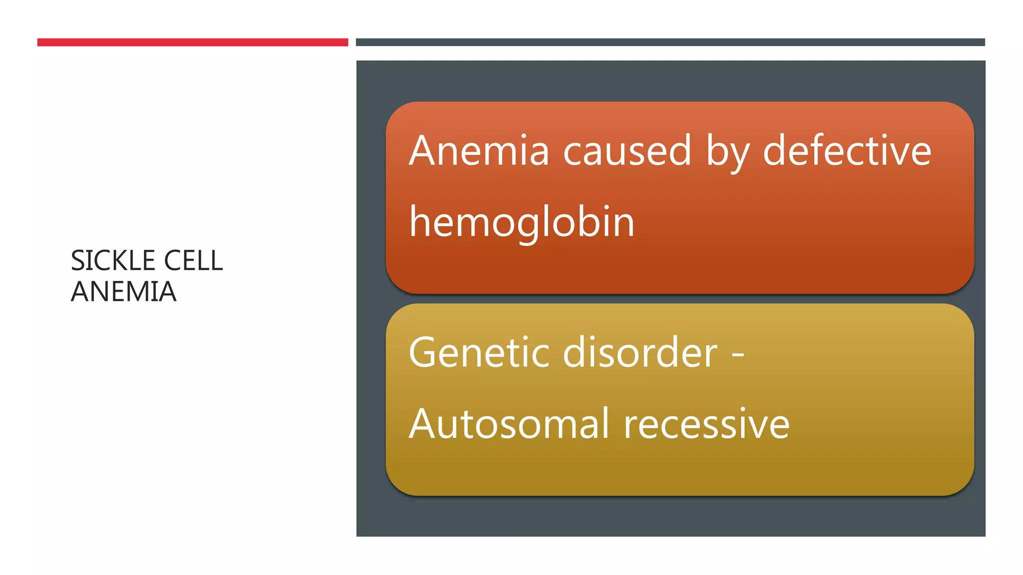 Orthopaedic overview of sickle cell anemia | PPTX