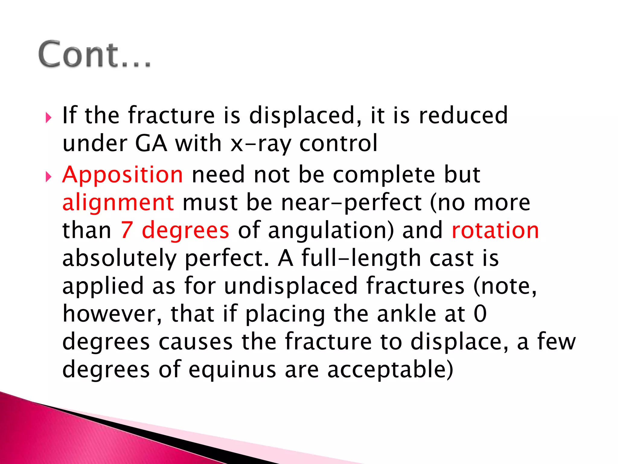 Tibia and fibula diaphysis, ankle and foot injuries | PPTX