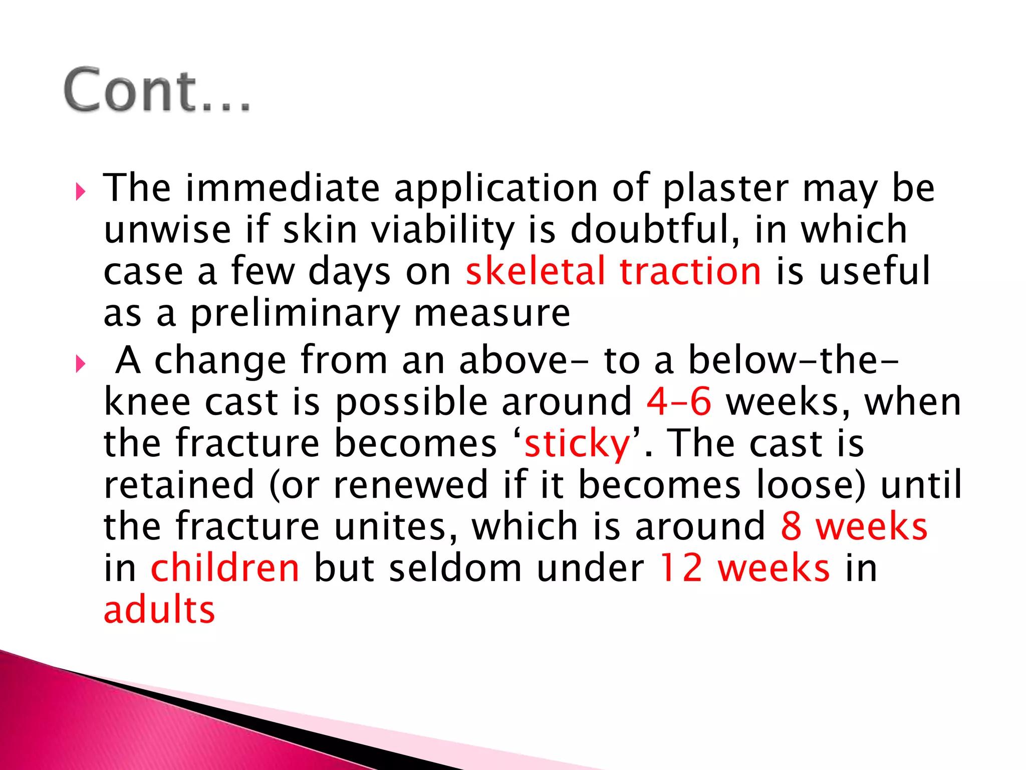 Tibia and fibula diaphysis, ankle and foot injuries | PPTX