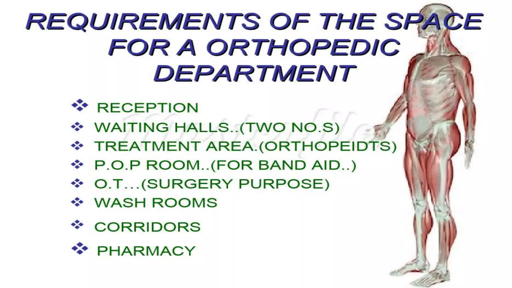 Orthopaedics department | PPTX