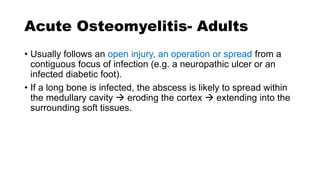 Orthopaedics notes - Infection | PPTX