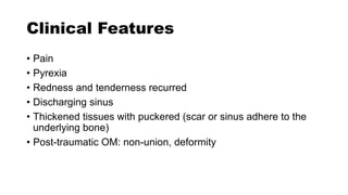Orthopaedics notes - Infection | PPTX