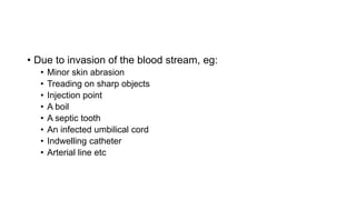 Orthopaedics notes - Infection | PPTX