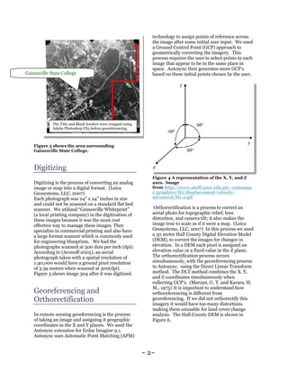 Digital Ortho Image Creation of Hall County Aerial Photos Paper | PDF