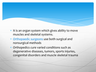 Orthopedic | PPT
