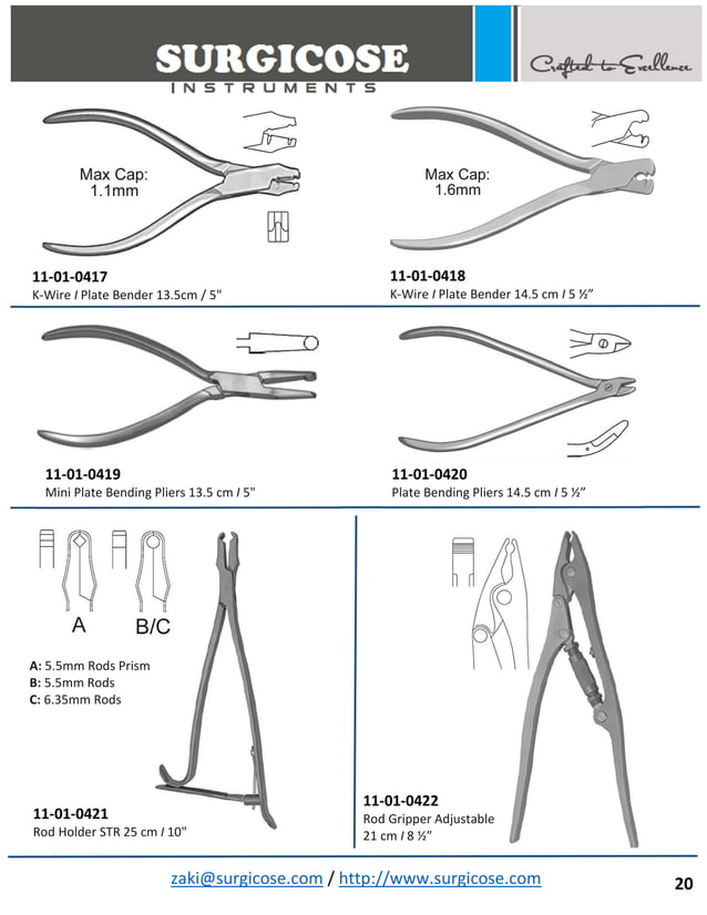 BASIC ORTHOPEDIC INSTRUMENTS | PDF | Woodworking | Arts and Crafts