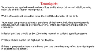 Orthopedic anaesthesia shreyas | PPTX