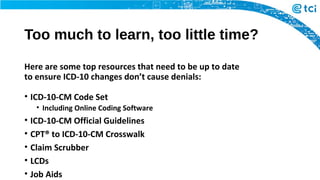 Confront Tough Orthopedic Billing & Coding Challenges Before it's Too ...