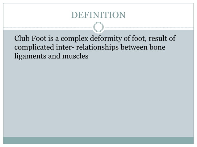 Orthopedic disorders in children | PPTX