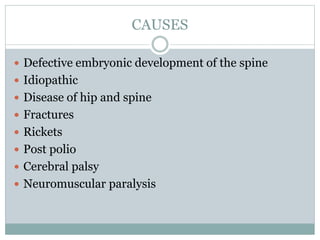 Orthopedic disorders in children | PPTX