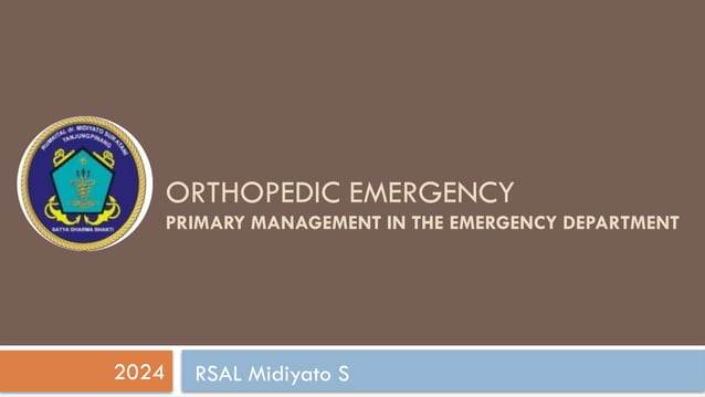 Orthopedic Emergency in hospital llll.pptx