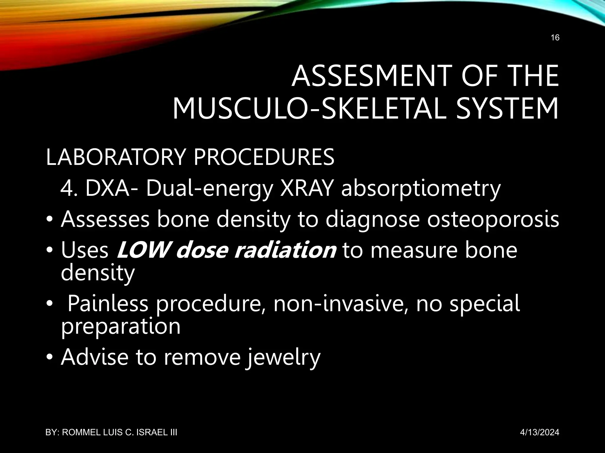 ORTHOPEDIC NURSING: CARE OF THE CLIENT WITH MUSCULO-SKELETAL DISORDER | PPT