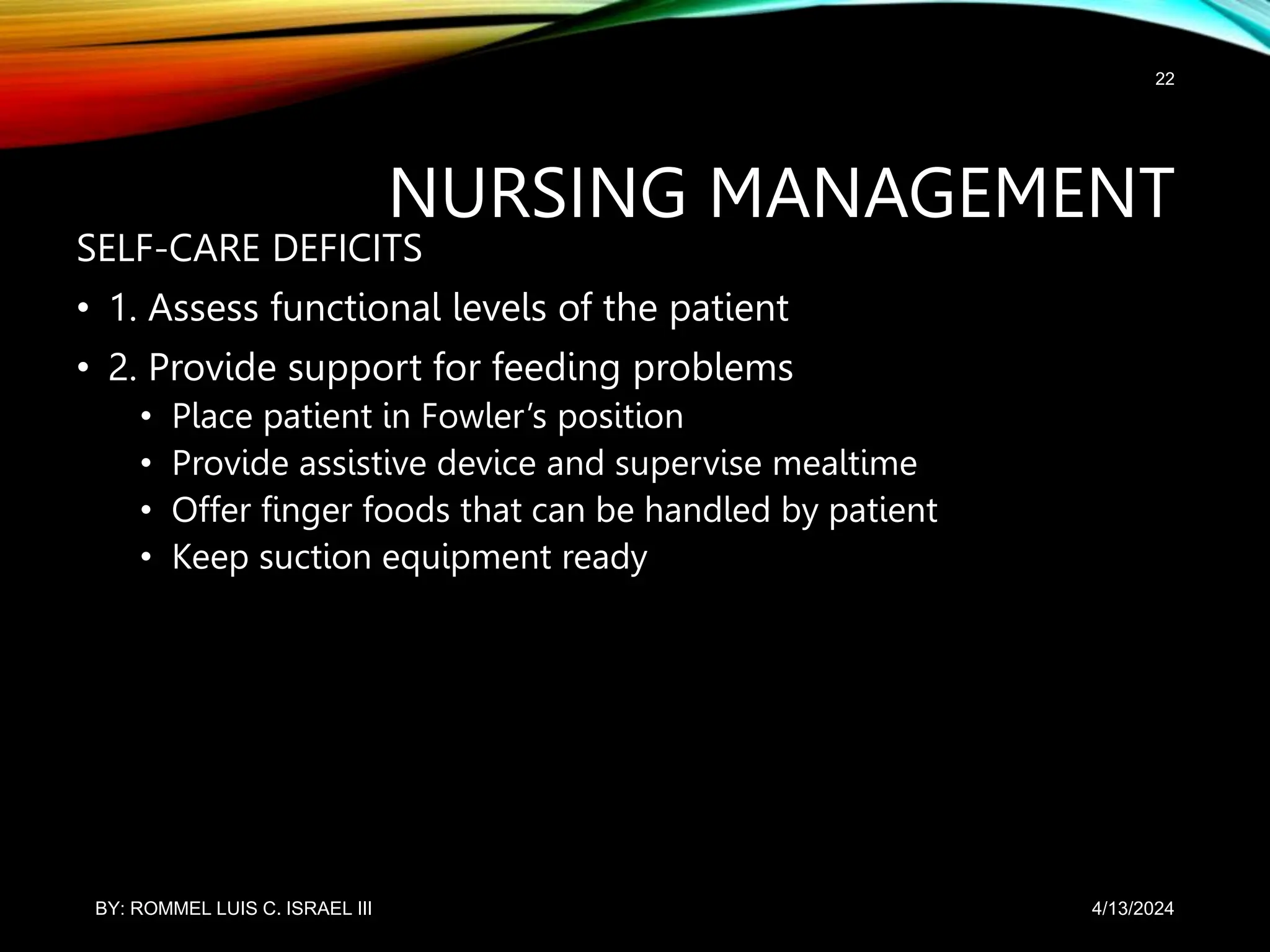 ORTHOPEDIC NURSING: CARE OF THE CLIENT WITH MUSCULO-SKELETAL DISORDER | PPT