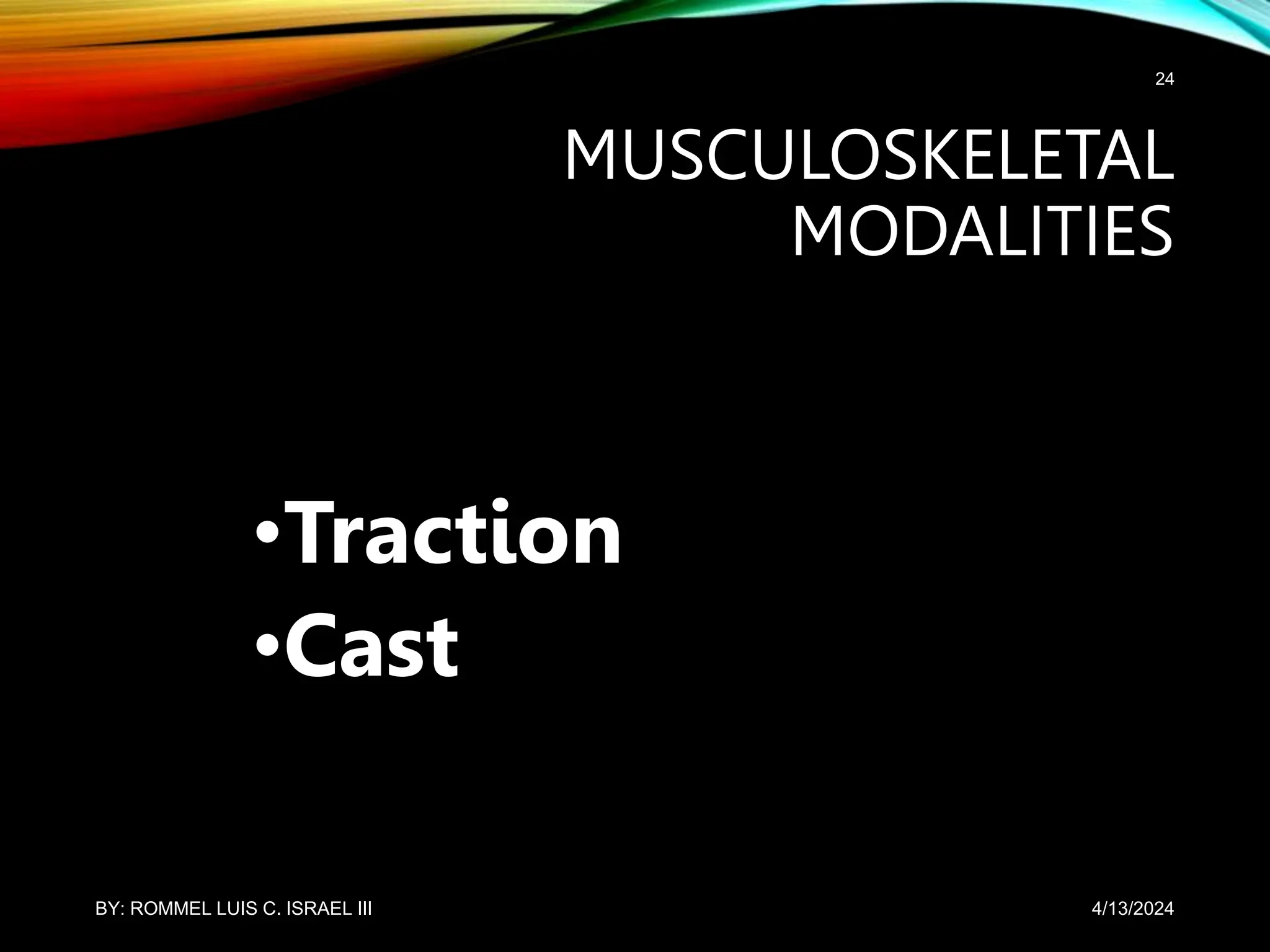 ORTHOPEDIC NURSING: CARE OF THE CLIENT WITH MUSCULO-SKELETAL DISORDER | PPT