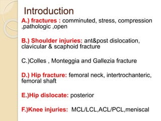 Orthopedics | PPTX