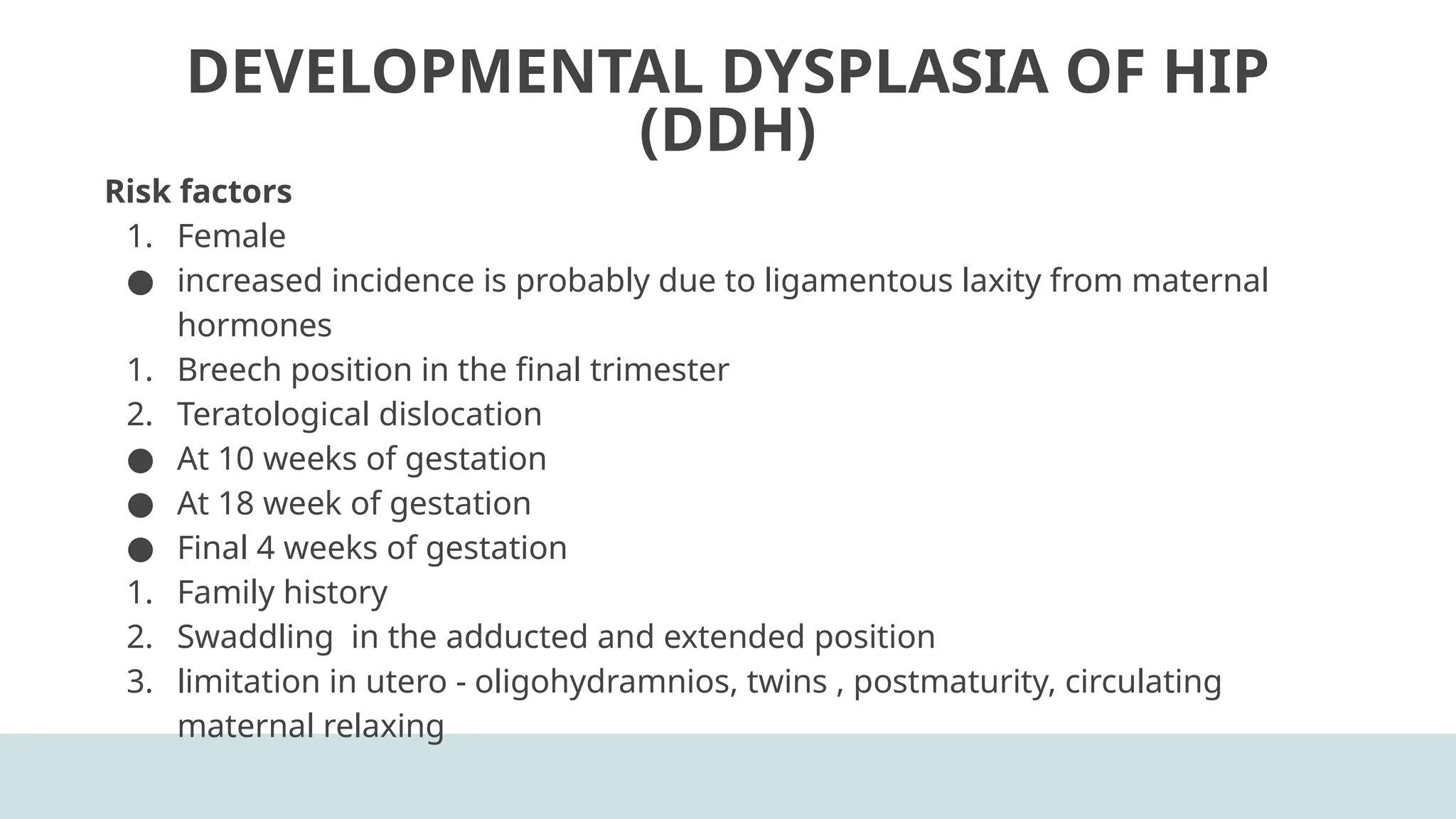 Orthopedics cnditicons commonly seen in childhood | PPTX