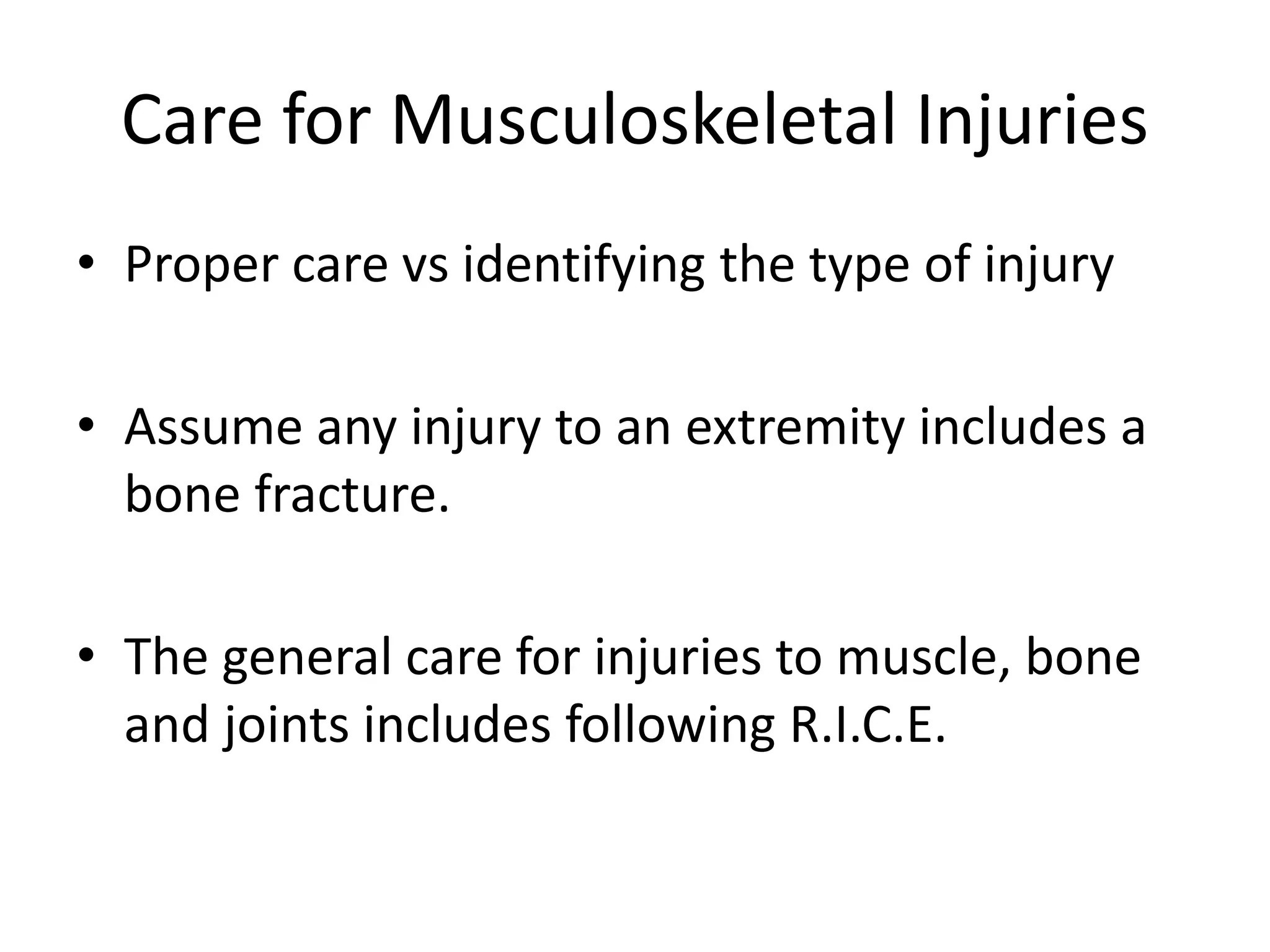 Orthopedics for nurses | PPTX | First Aid | Injuries