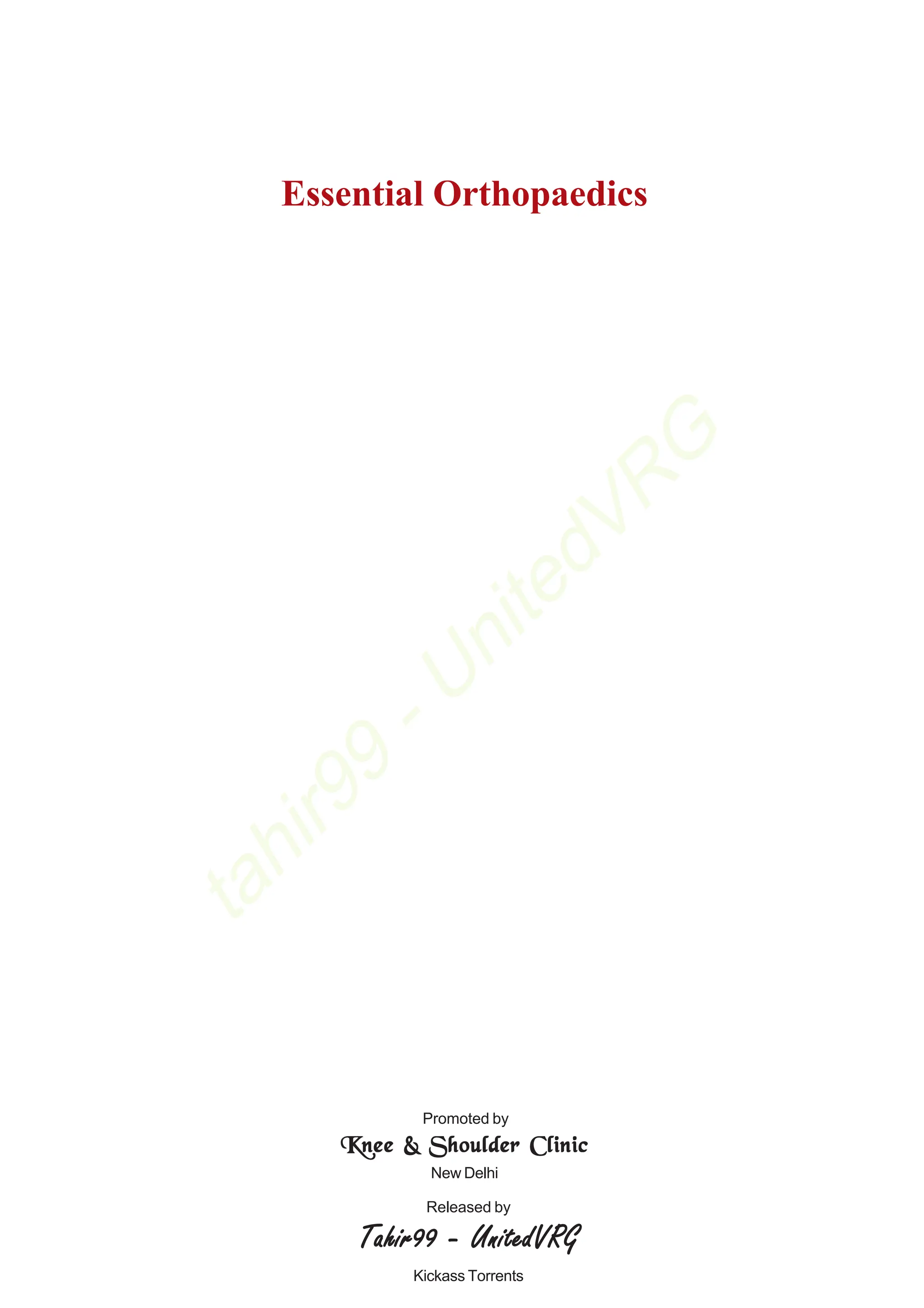 Orthopedics Maheshwari 5th edition.pdf