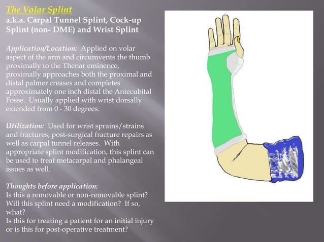 Orthopedic splinting | PPTX