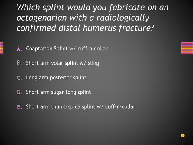 Orthopedic splinting | PPTX