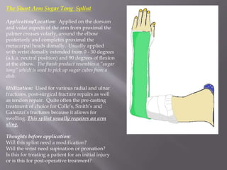 Orthopedic splinting | PPT