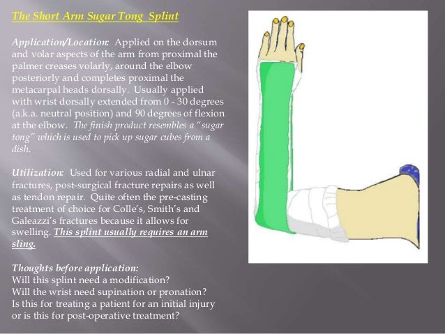 Orthopedic splinting