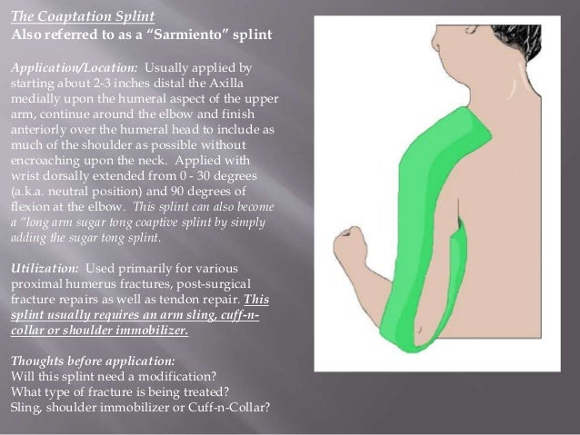 Orthopedic splinting