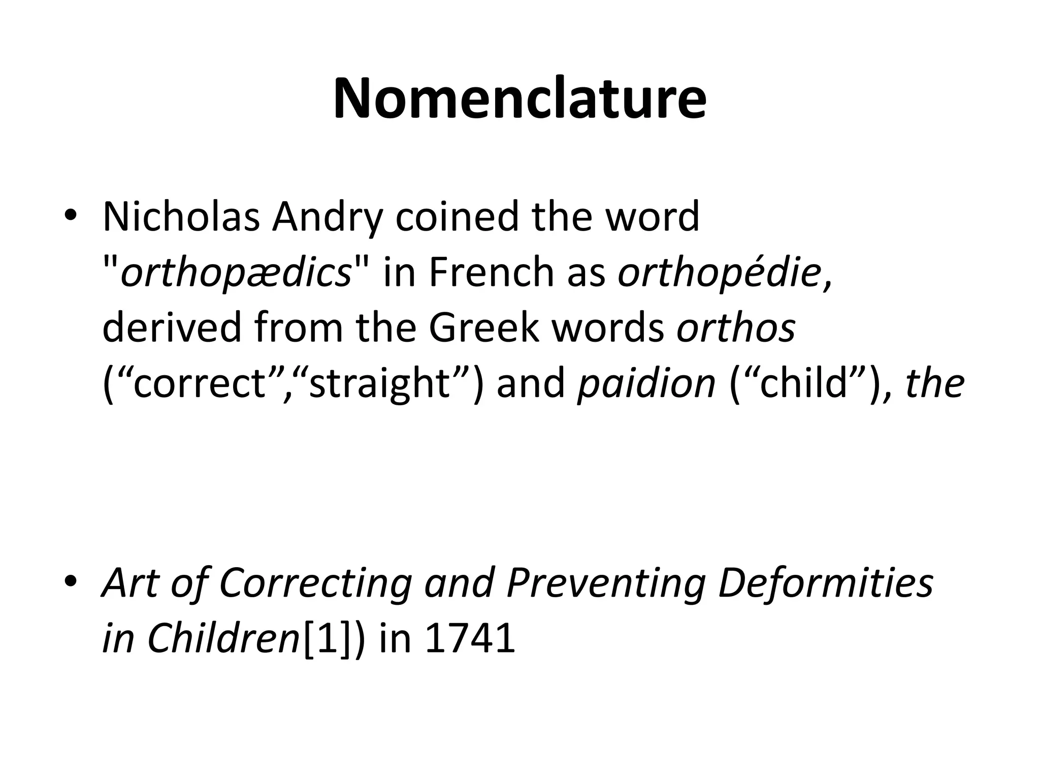 Orthopedic surgery | PPTX