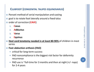 Orthopedic surgery 10th pediatric orthopedic ( 2 ) | PDF
