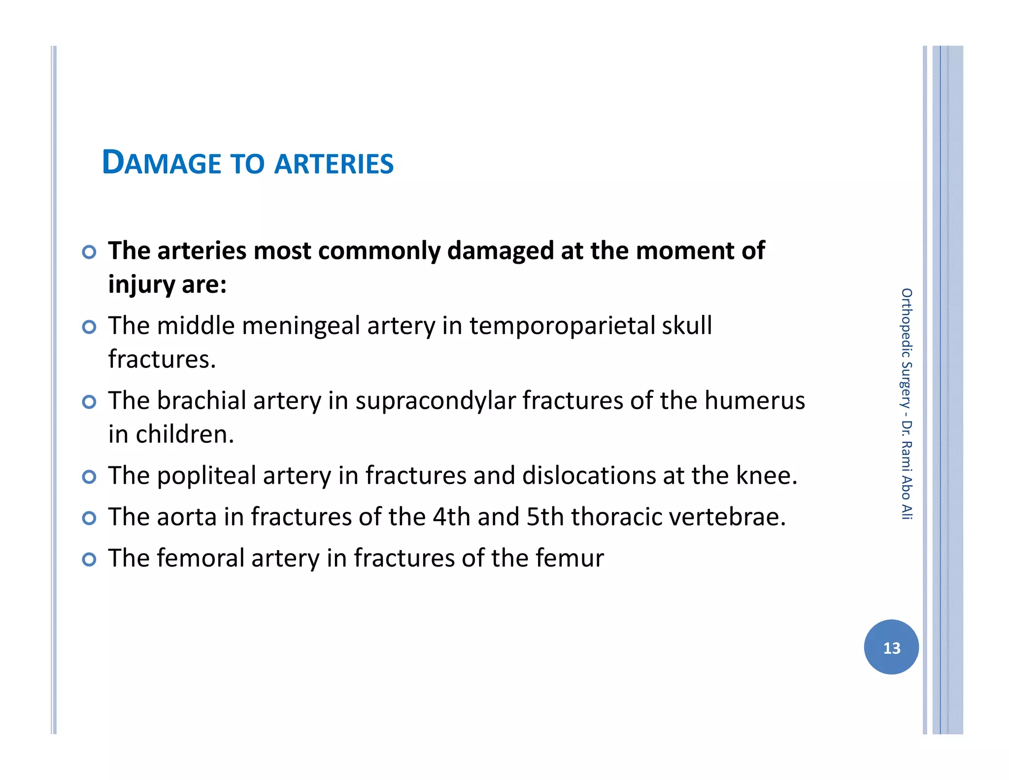 Orthopedic surgery 3rd complications of fractures | PDF