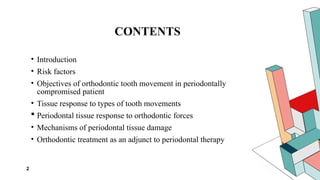 ORTHO PERIO RELATIONSHIP in orthodotics seminar | PPTX