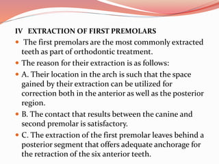 Extraction in orthodontics by anchel | PPT