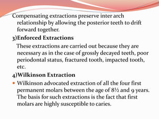 Extraction in orthodontics by anchel | PPTX