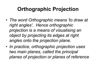 Engineering Drawing Ortho projection.ppt