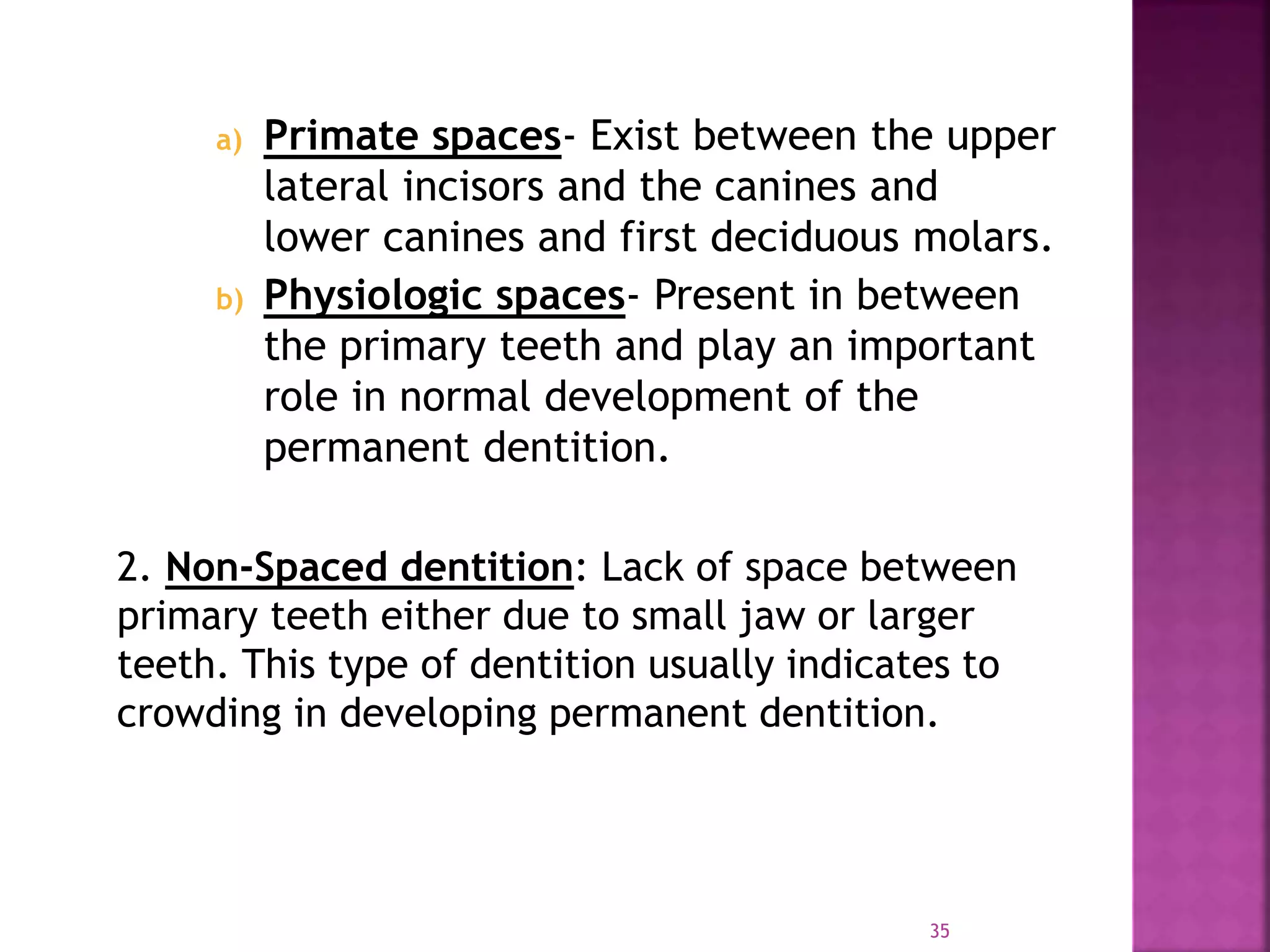 Development of the dentition | PPTX