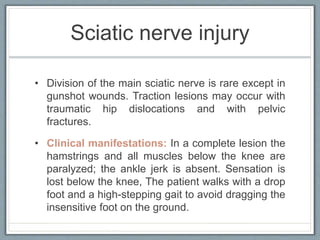 Peripheral nerve injuries | PPTX
