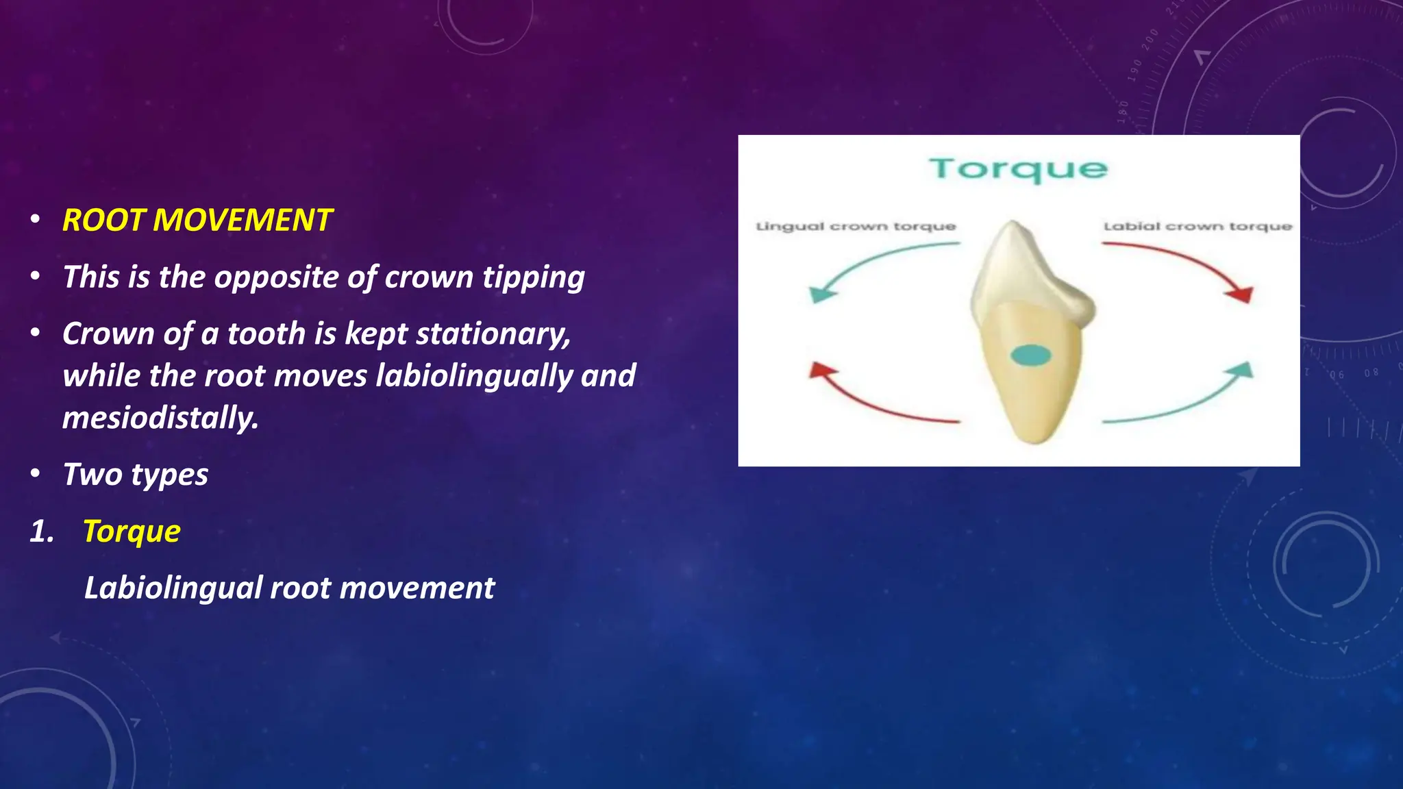 ortho seminar biomechanics of tooth movement | PPTX