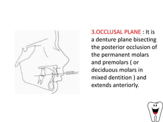 Cephalometrics ( landmarks,Lines and Planes ) | PPTX