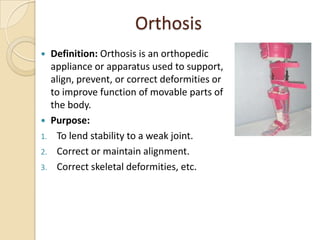 Orthosis | PPTX