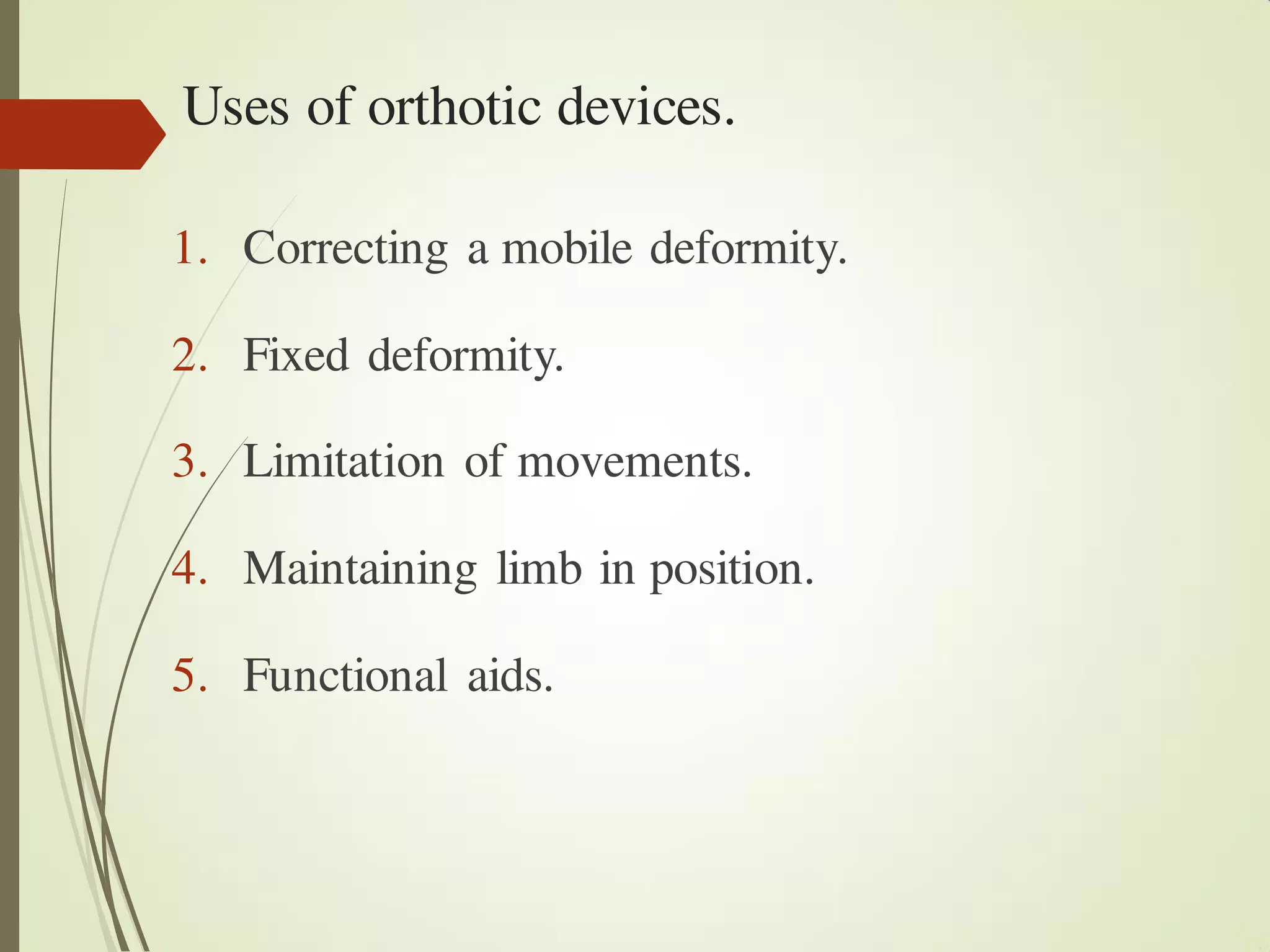 Orthosis | PDF