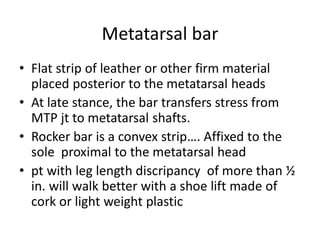 Orthosis 3. Foot Orthosis.pdf and its significance | PDF
