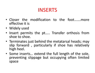 Orthosis 3. Foot Orthosis.pdf and its significance | PDF