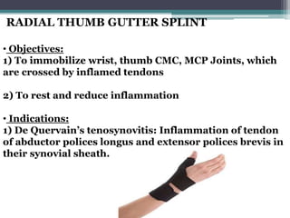 Orthosis of hand ppt | PPTX